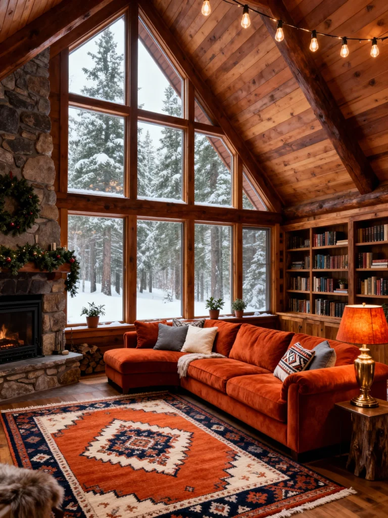 10 Small Cabin Interior Inspiration with Lofts, Wood Accents & Warm ...