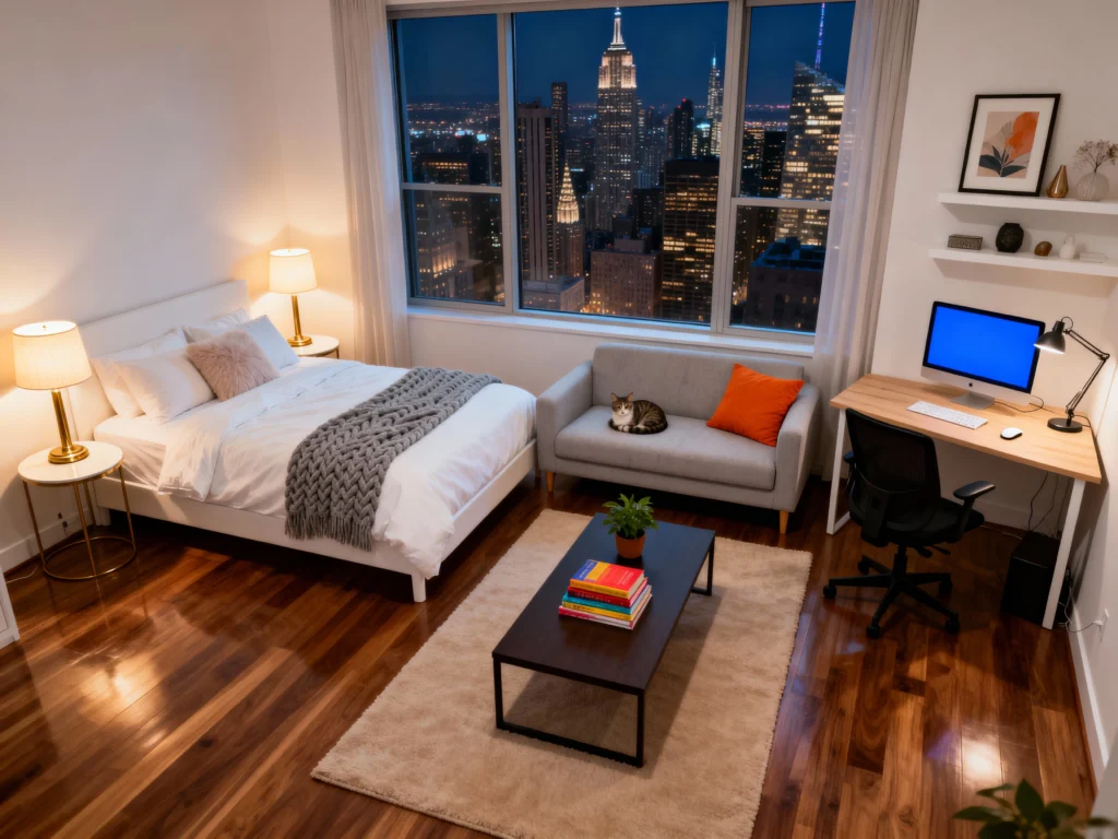 19 Smart Studio Apartment Layout Hacks - Lookscharm